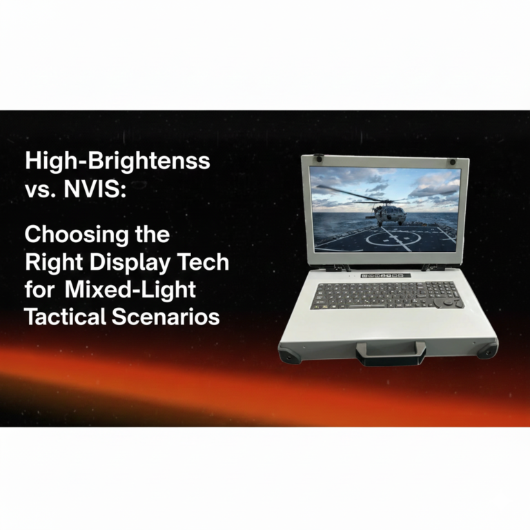 High-Brightness vs. NVIS: Choosing the Right Display Tech for Mixed ...