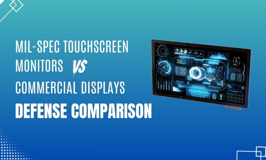 MIL-SPEC vs Commercial Touchscreen Monitors | Defense Displays